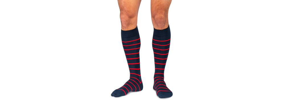 Over The Calf Socks That Stay Up And Why Yours Fall Down Boardroom Socks