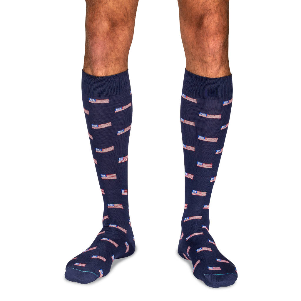 American Flag Socks | Proudly Crafted by Boardroom Socks